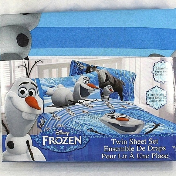 Disney | Bedding | Disney Frozen Olaf Twin Sheet Set Microfiber Ultr ...